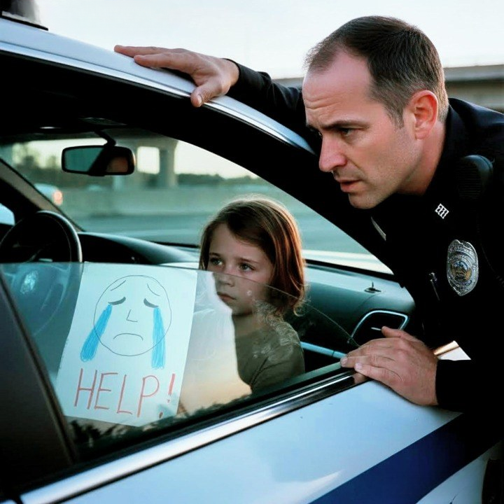 A Police Officer Noticed a Child’s Drawing in a Car Window. What It ...